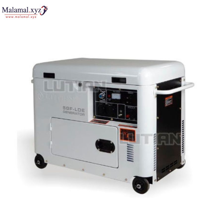 Diesel Generator 7KW Canopy Type Brand - LUTIAN 7GF-LDE Electric Start ...