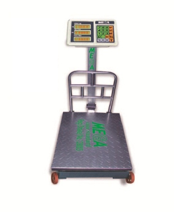 Digital Weighing Scale 300kg (Heavy) and Wheel - Malamal.com.bd