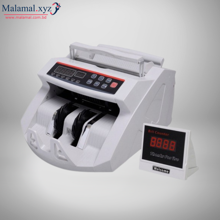 Money Counting Machine 2108 UV/MG - Malamal.com.bd