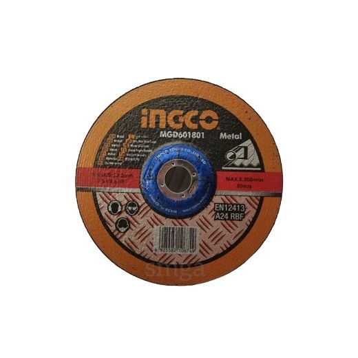 7" Abrasive Metal Grinding Disc Brand INGCO - MGD601801 - Malamal.com.bd