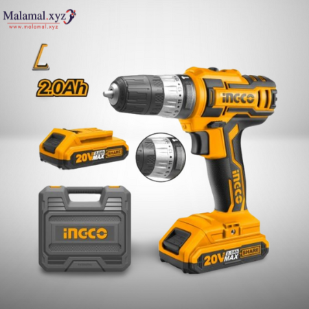 20V Lithium-Ion Impact Drill Cordless Ingco - CIDLI200215 (Heavy ...