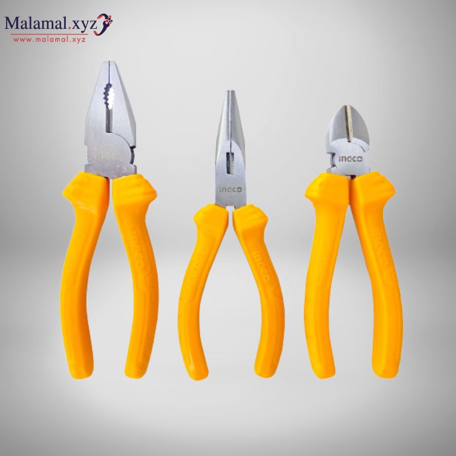 3pcs PLIERS SET INGCO - HKPS08311 - Malamal.com.bd