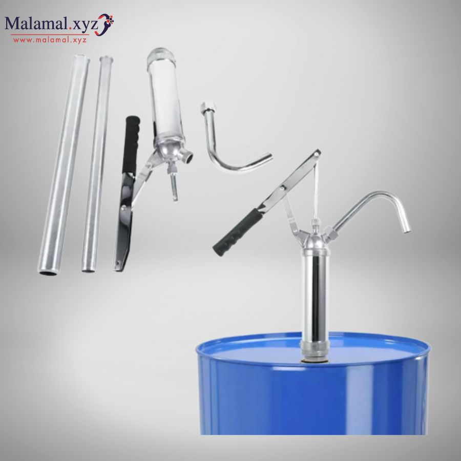 Lever Barrel Pump Hand Barrel Diesel Self-adjustable Oil Transfer ...