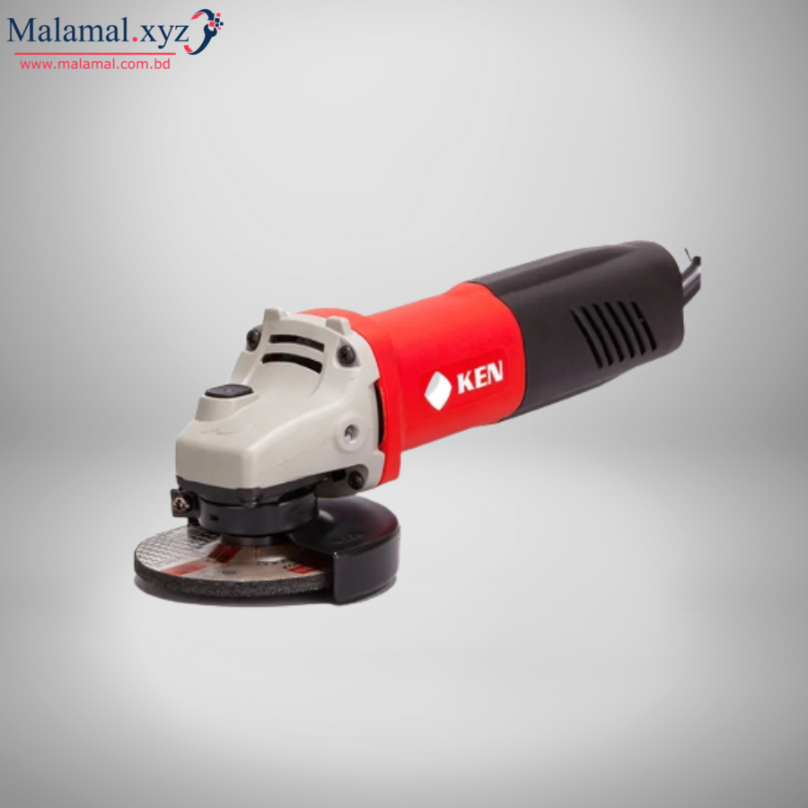 100mm (4") Angle Grinder Machine 710W Brand KEN - 9710 - Malamal.com.bd