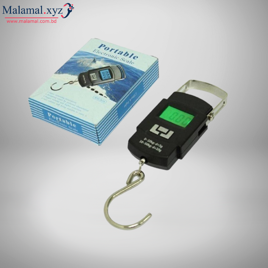 50Kg Digital Portable Scale with Hanging Hook Model – 14191-744K ...