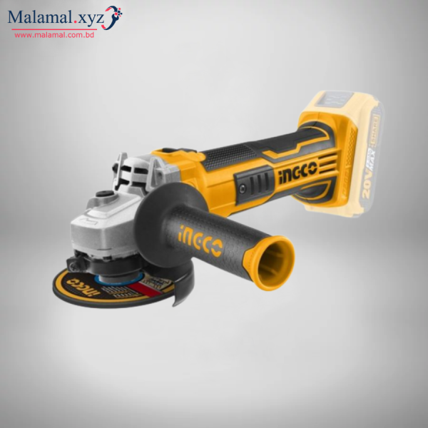 Lithium-Ion Angle Grinder (With Battery and Charger) Brand INGCO ...