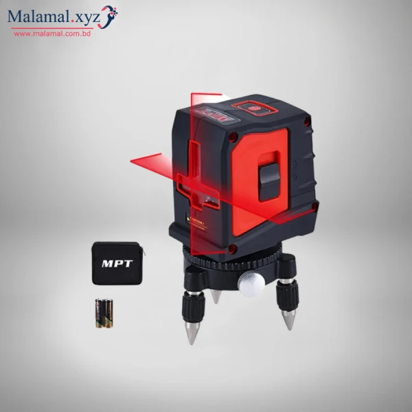 Line Laser Level Red Laser MPT - MLL205 - Malamal.com.bd