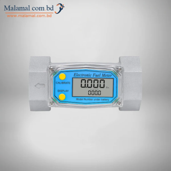 Digital Fuel Flow Meter Dia 1.5" Inch Malamal.com.bd