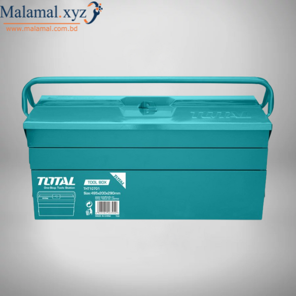 Metal Tool Box 3 Layers TOTAL - THT10701 - Malamal.com.bd