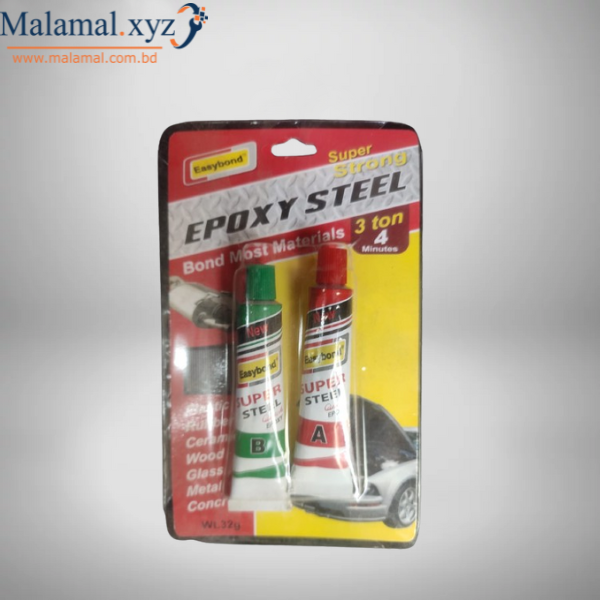 Super Strong Epoxy Steel Glue Bond Most Materials - Malamal.com.bd