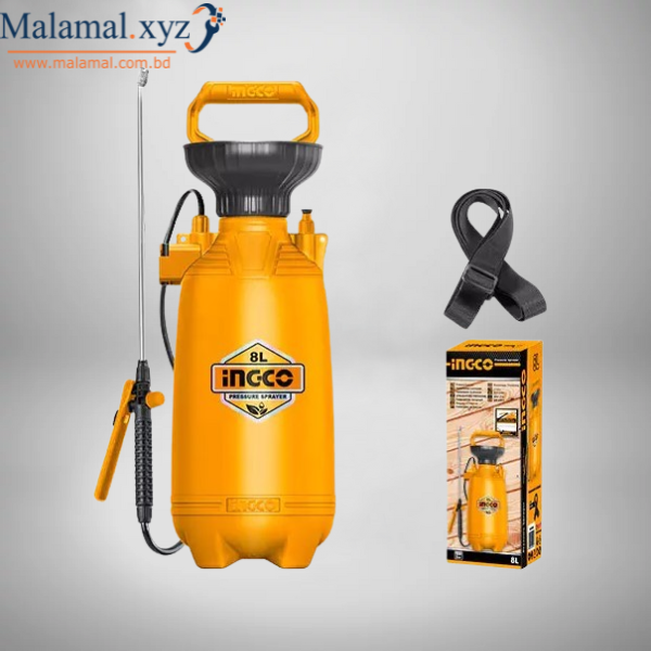 Pressure Spayer INGCO HSPP30802 8 litre - Malamal.com.bd