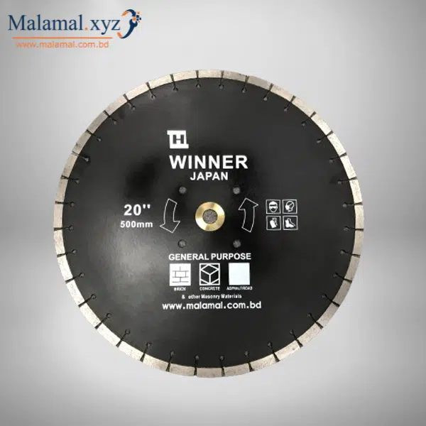 20 Inch 500mm Diamond Cutter Cutting Blade - Malamal.com.bd